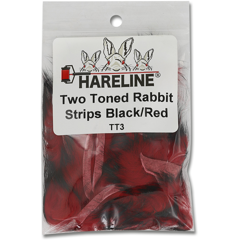 Two-Tone Rabbit Fur Strips – The Fly Shop