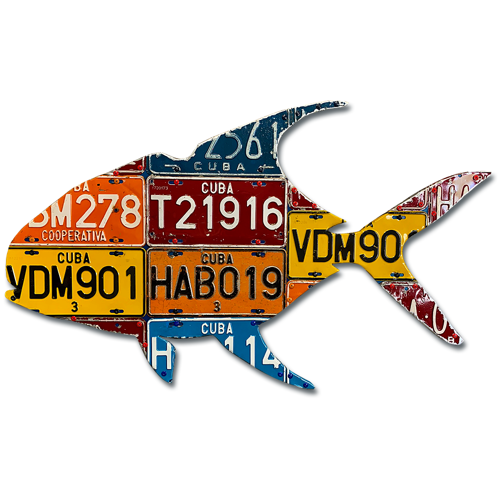 Cody's Fish License Plate Creations - Permit – The Fly Shop