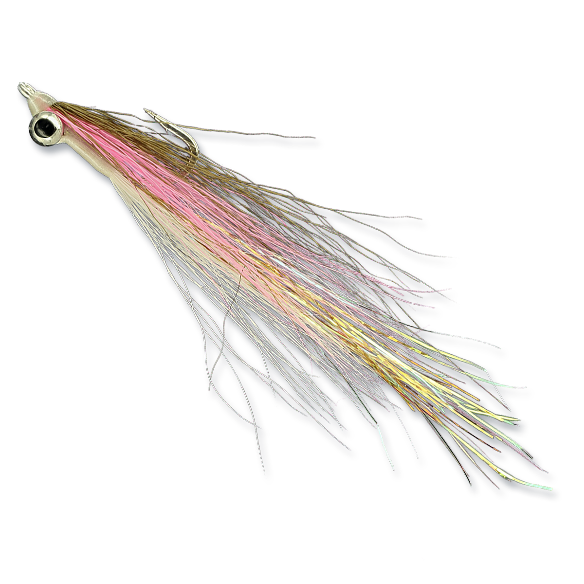 Flashtail Clouser - Olive/Pink #2 – The Fly Shop