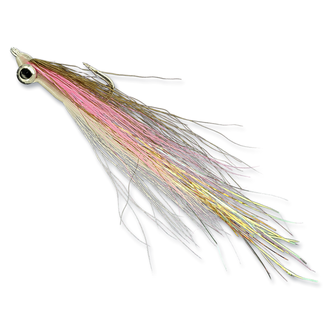 Flashtail Clouser - Olive/Pink #2 – The Fly Shop